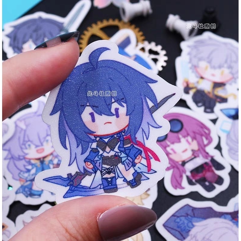 Beidou Honkai Star rail sticker pack seele bronya luocha danheng herta ...