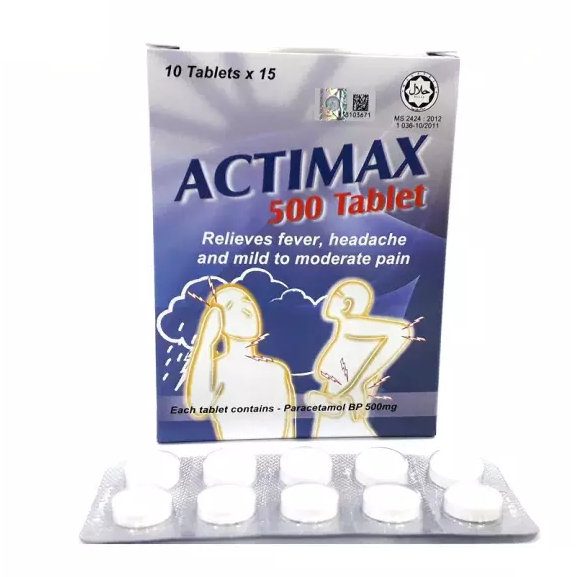 Actimax 500mg 10 tablets (exp 08/27) | Shopee Malaysia
