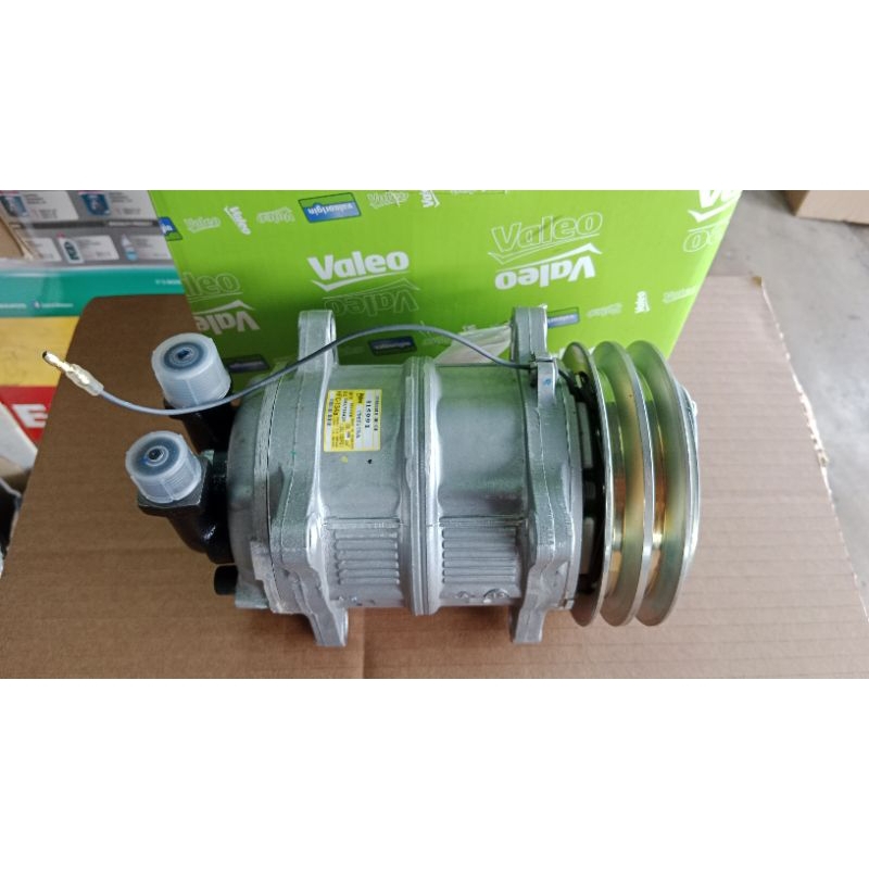 12V Universal A/C Compressor Assy With Pulley (VALEO) | Shopee Malaysia