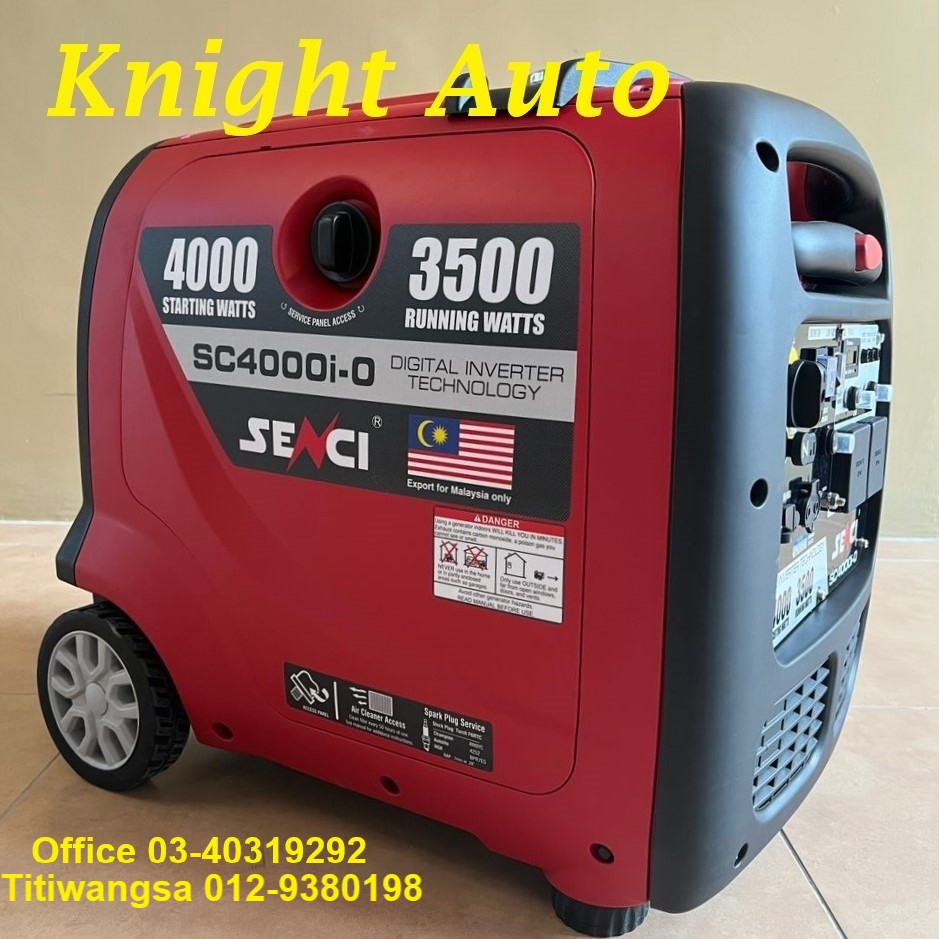 Senci SC(i) Series Petrol Inverter Generator (SC4000i/SC6000iY/SC8000i ...