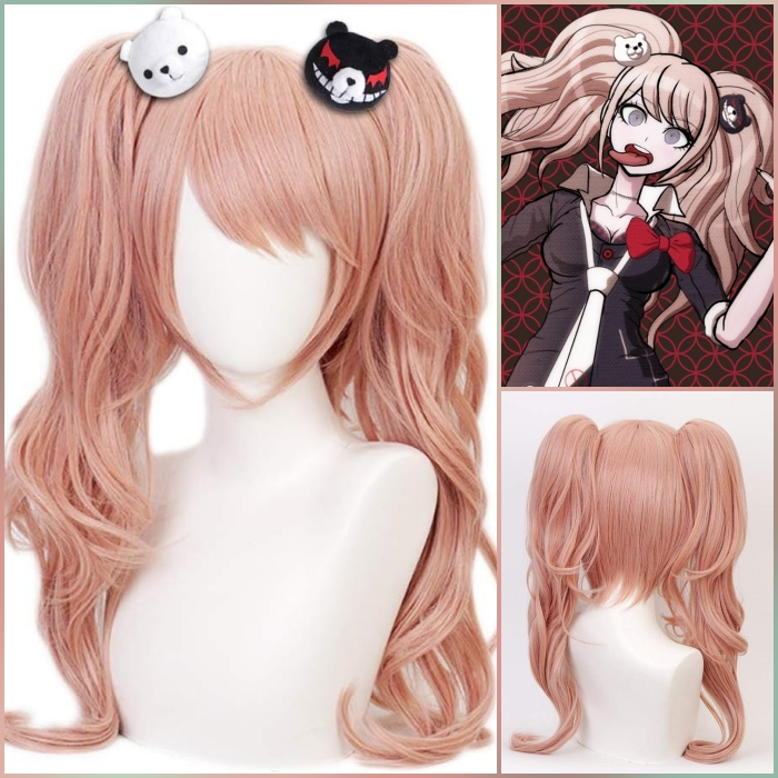 Danganronpa - Junko Enoshima Cosplay Hair Wig (Include Hair Clips ...