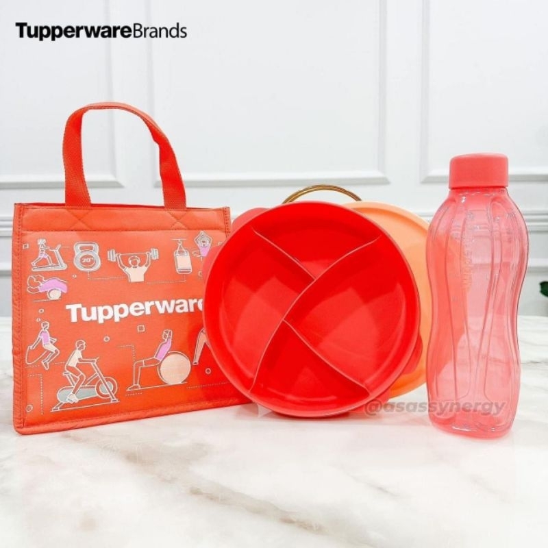 Tupperware Duo Lunchcraft Set | Shopee Malaysia