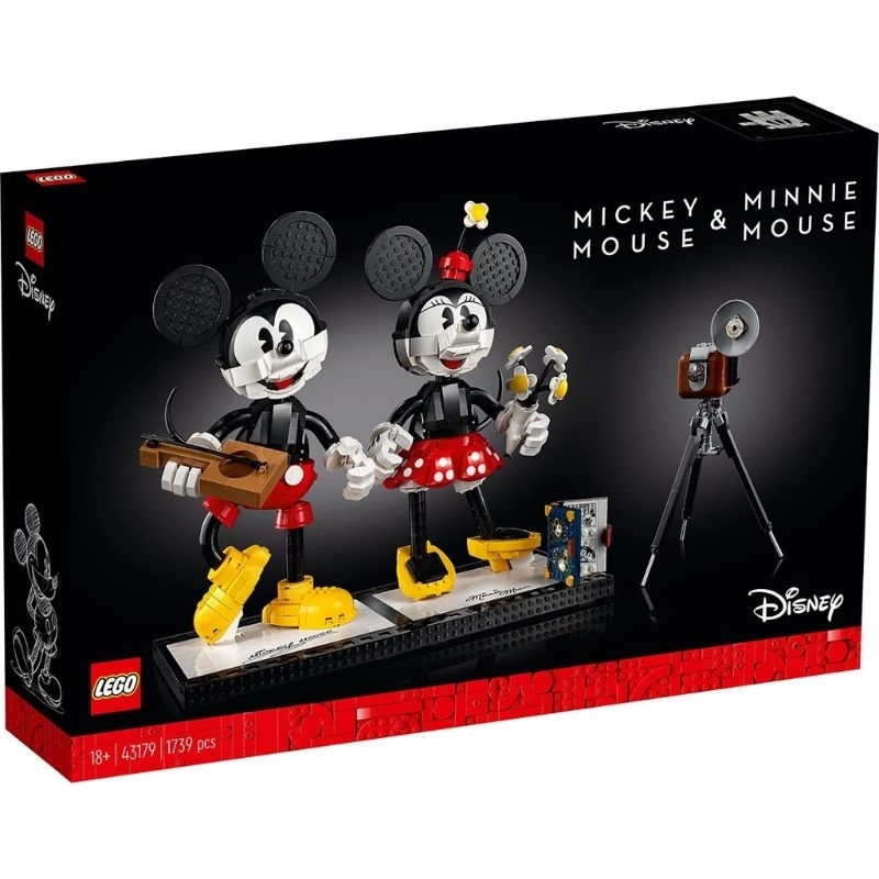 [Bricks World] Lego 43179 Mickey Mouse and Minnie Mouse Buildable ...