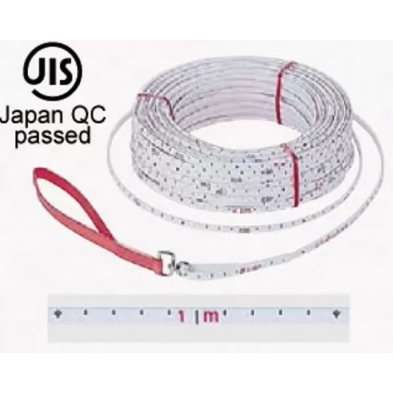 Yamayo Fibreglass Surveyor's Rope 100 Meter / Rope 50 Meter / Rope 30 ...