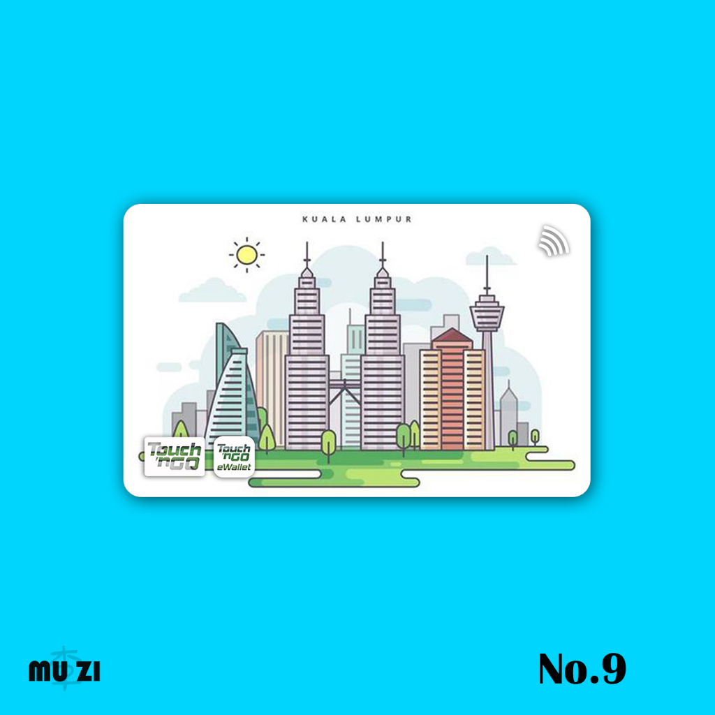 Malaysia KLCC TnG Card STICKER NFC STICKER Waterproof Thick Hard ...