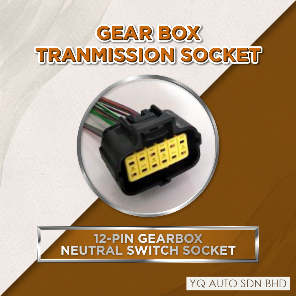 🔥Gear Box Transmission Socket (AGB-K008) - 12-PIN GEARBOX NEUTRAL ...