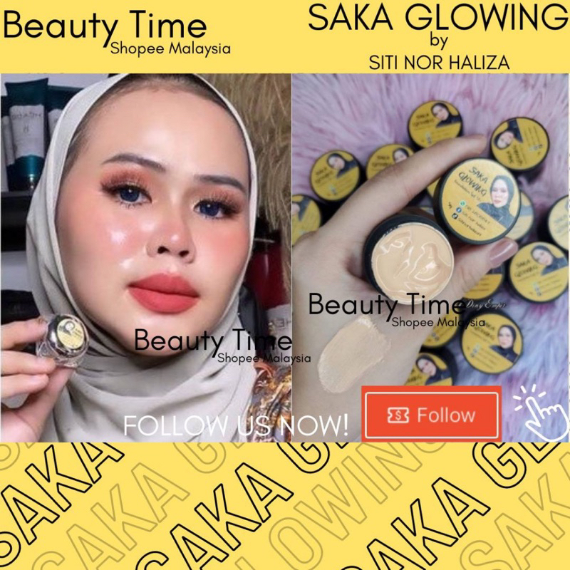 SAKA GLOWING FOUNDATION ORIGINAL HQ 💋 | Shopee Malaysia
