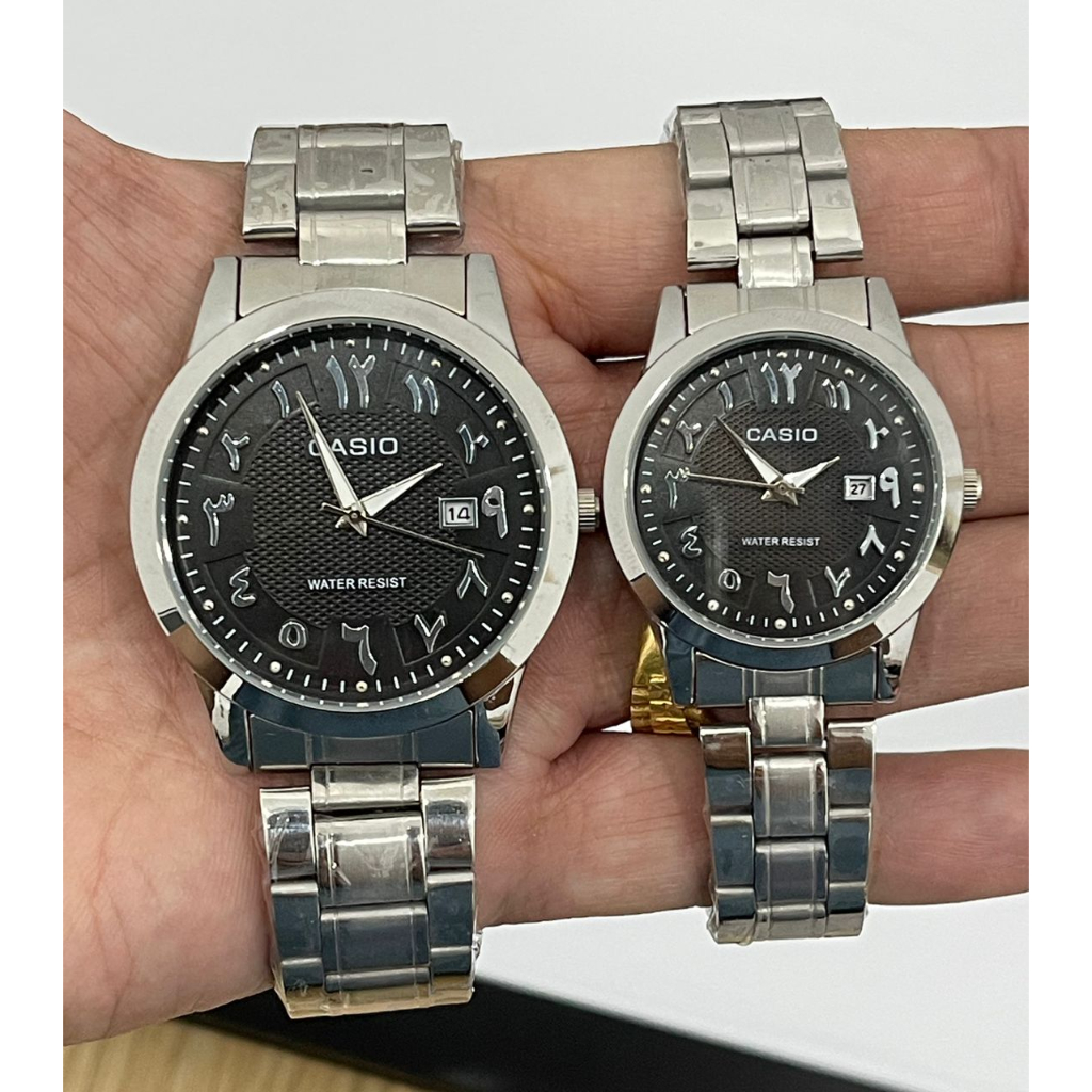 JAM ANALOG ARABIC - JAM - JAM BESI COUPLE - JAM TANGAN - WATCH ...