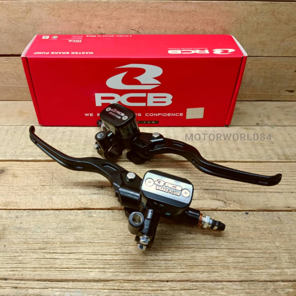 MASTER PUMP RACING BOY BRAKE PUMP 12.7MM / 14MM E3 LH / RH RCB | Shopee ...
