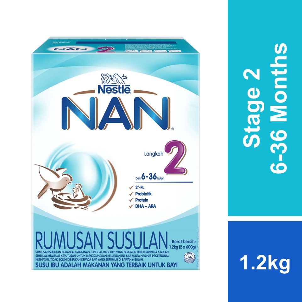 Nestle Nan Stage 2 (1.2kg) | Shopee Malaysia