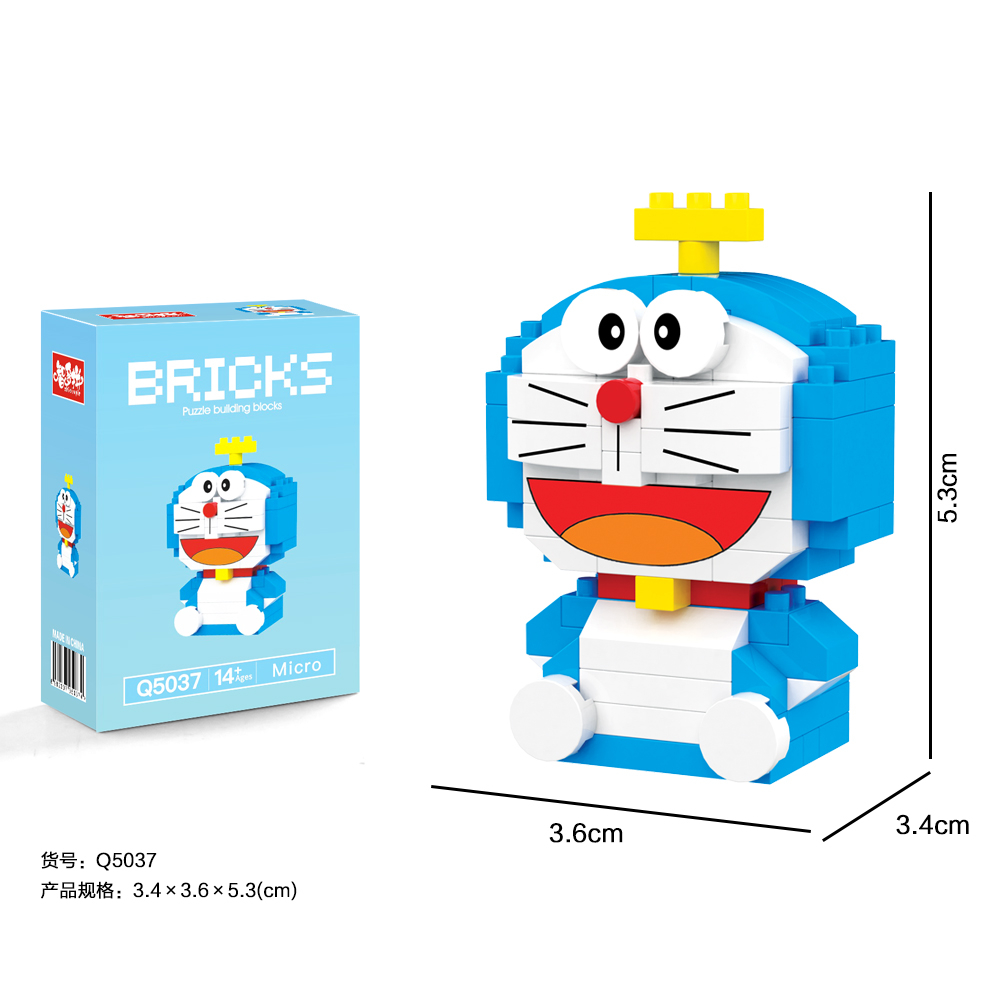 20 design cartoon brick 40 design cartoon Bricks nano Block Cute toys ...
