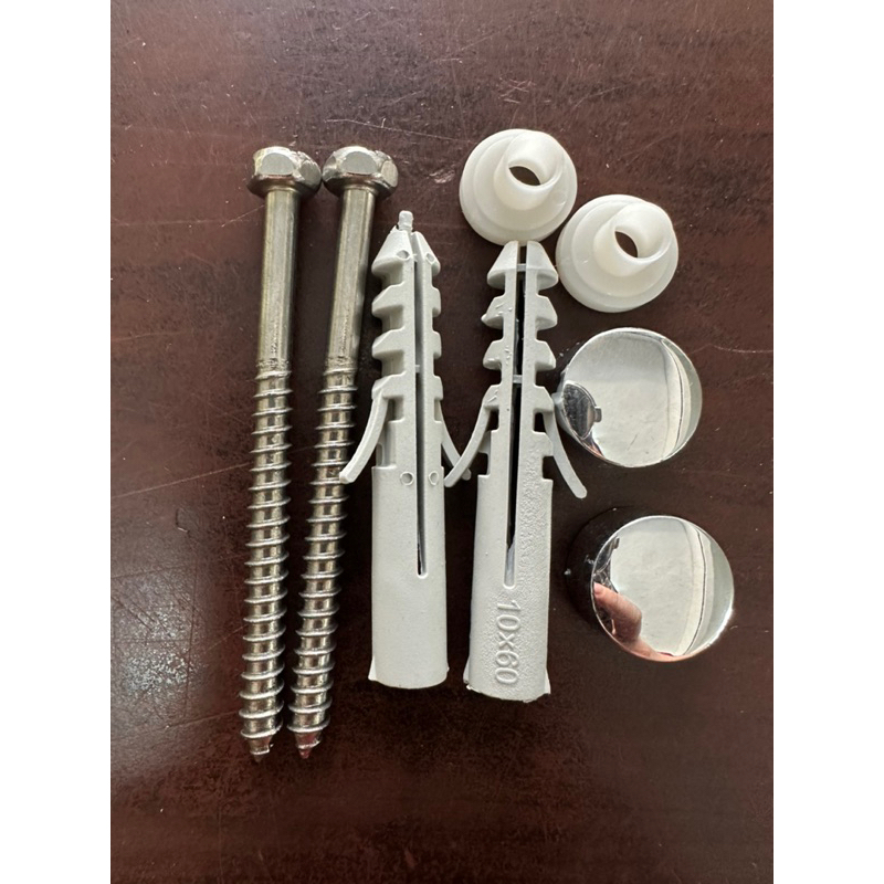 WC fixing set / WC bowl screw | Shopee Malaysia