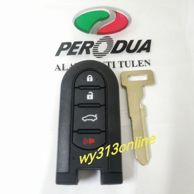 Original Perodua Myvi 2018 Axia Aruz Bezza Remote Smart Key Keyless P3 ...