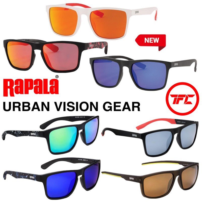 RAPALA Urban Vision Gear Sunglasses UV Polarized Protection 100% ... RAPALA Urban Vision Gear Sunglasses UV Polarized Protection 100% ...