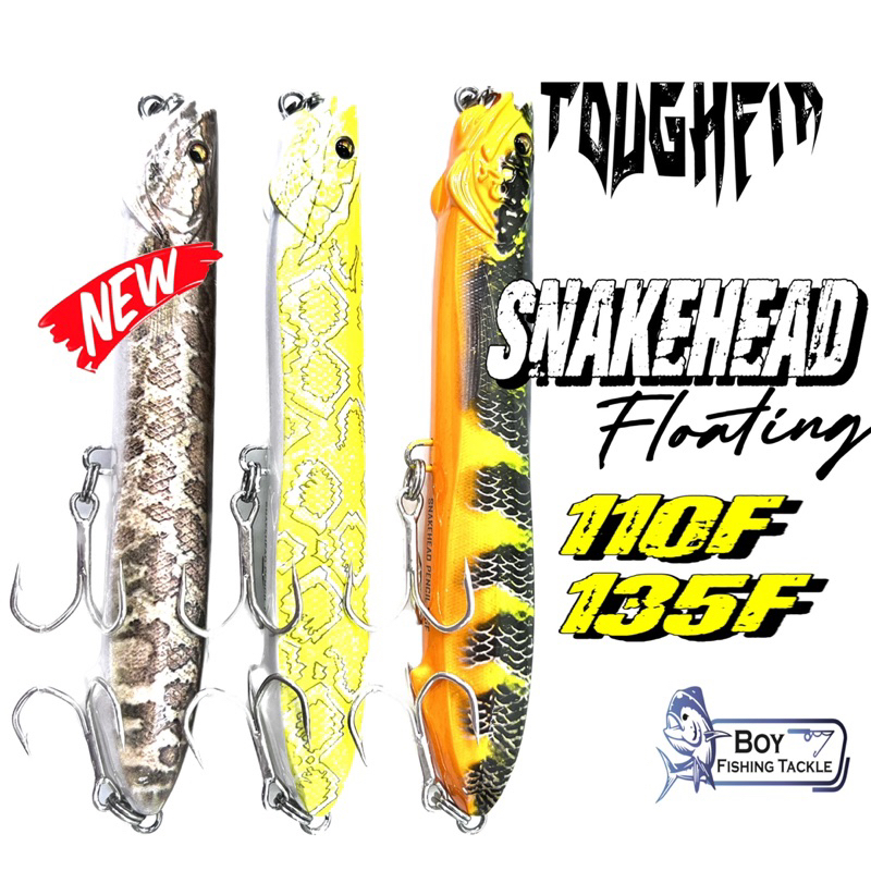 2023 NEW TOUGHFIA SNAKEHEAD PENCIL FLOATING PENCIL TOPWATER PENCIL ...