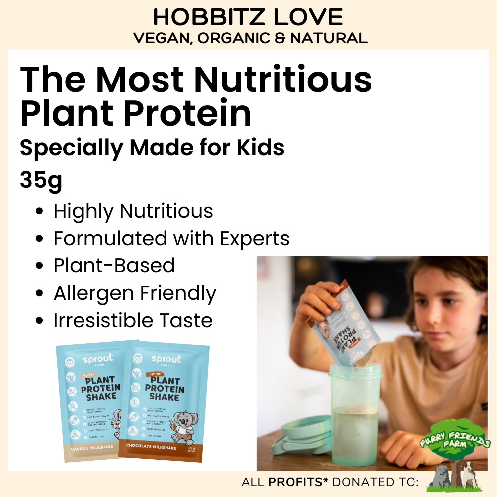 Junior Plant Protein Shake/Protein Powder/Plant-Based Protein/Children ...
