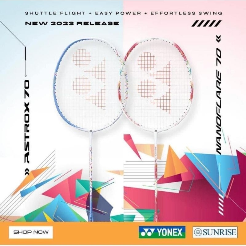 Yonex Ax70 / NF70 (astrox 70 / nanoflare 70) made in japan | Shopee ...