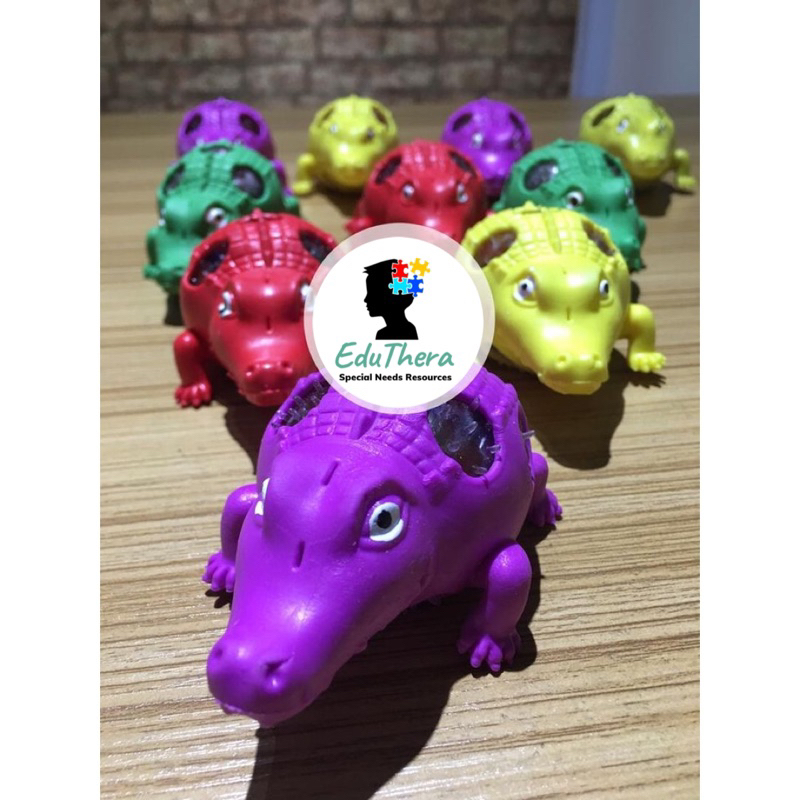 Croco Squishy Toy Sensory Fidget Toys Autism ADHD Therapy Toys Stress ...