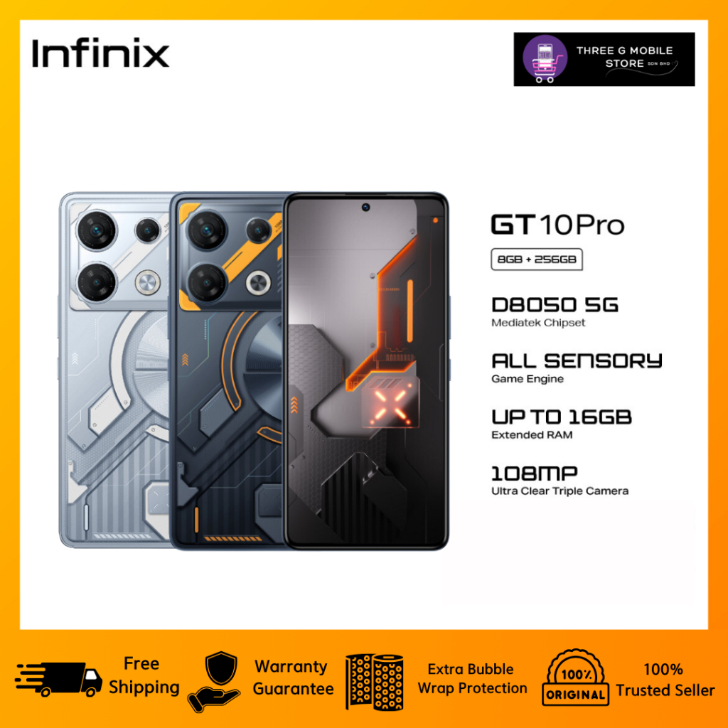 Infinix GT10Pro 5G (256GB+ up16GB) MTK D8050 Chipset｜108MP Camera ...