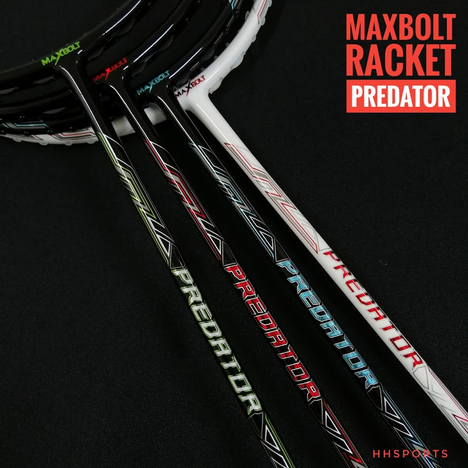 MAXBOLT Racket PREDATOR ( Original ) HEAD HEAVY | Shopee Malaysia