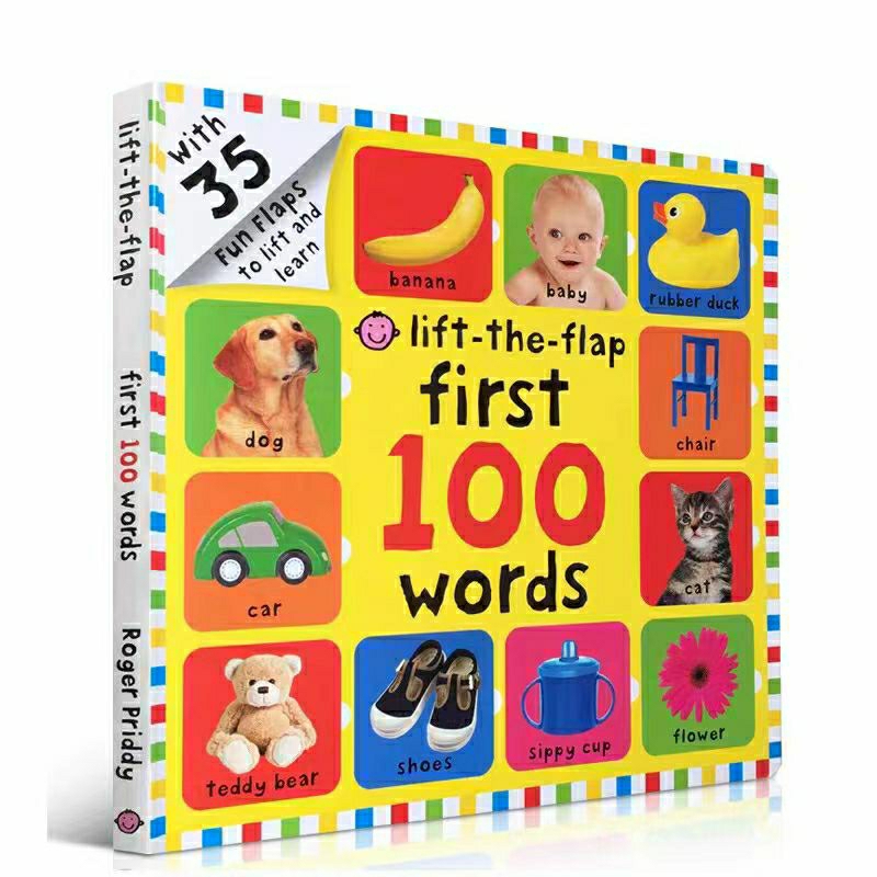 🔥New Arrival🔥First 100 Words Lift-the-Flap: Over 35 Fun Flaps to Lift ...