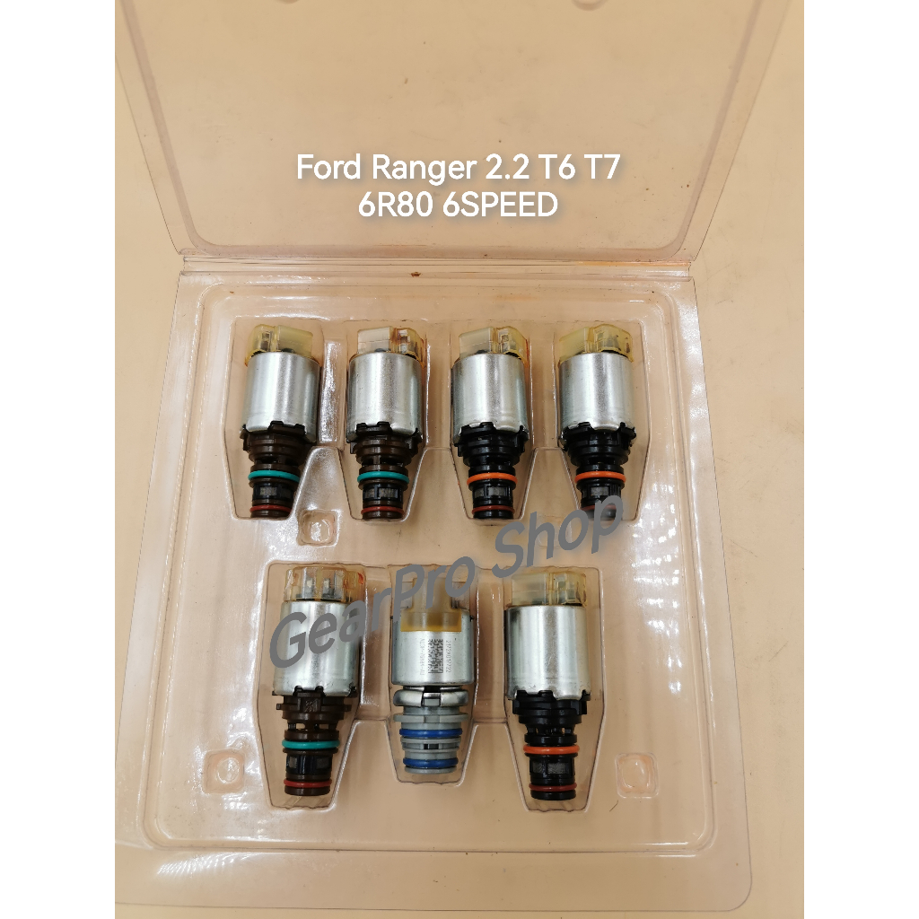 FORD RANGER 2.2 T6 T7 T8 6R80 6SPEED AUTO TRANSMISSION GEARBOX SOLENOID VALVE SET - RECOND ...
