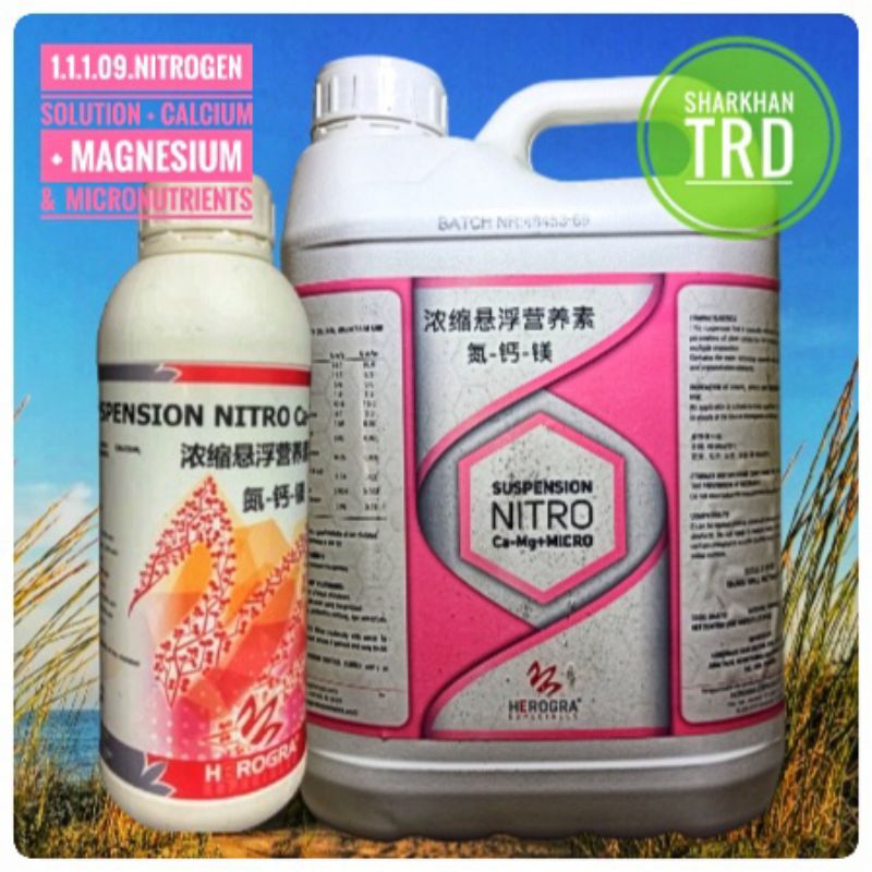 1-5 Liter SUSPENSION NITRO Ca-Mag+Micro Cecair Baja Tumbesaran & Buah Tanaman Herogra Speciales ...