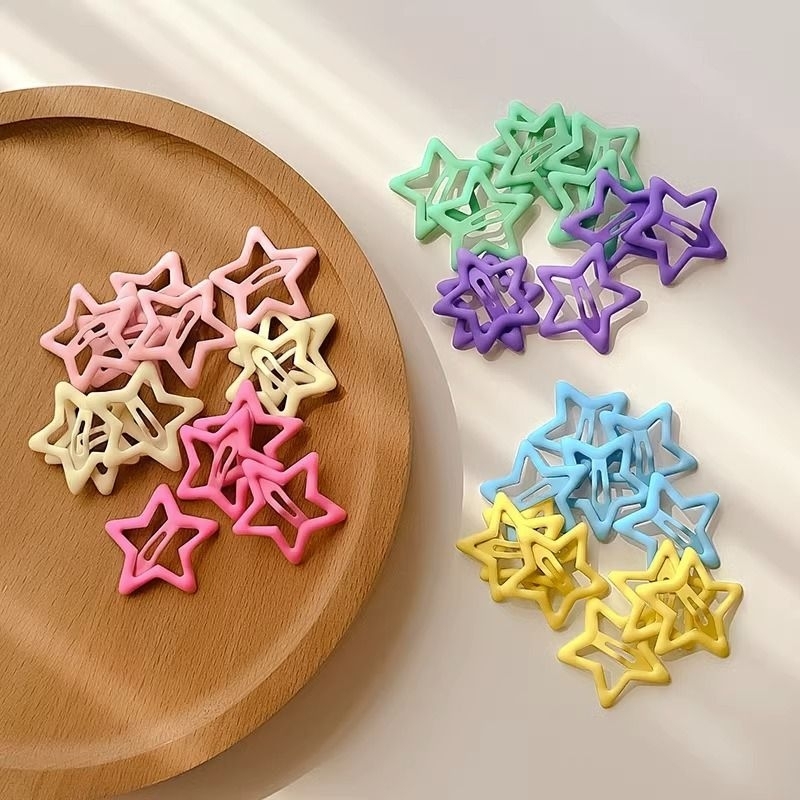 LZ Klip Rambut Perempuan Comel Bintang Cute Star Women Girls Kids Hair ...