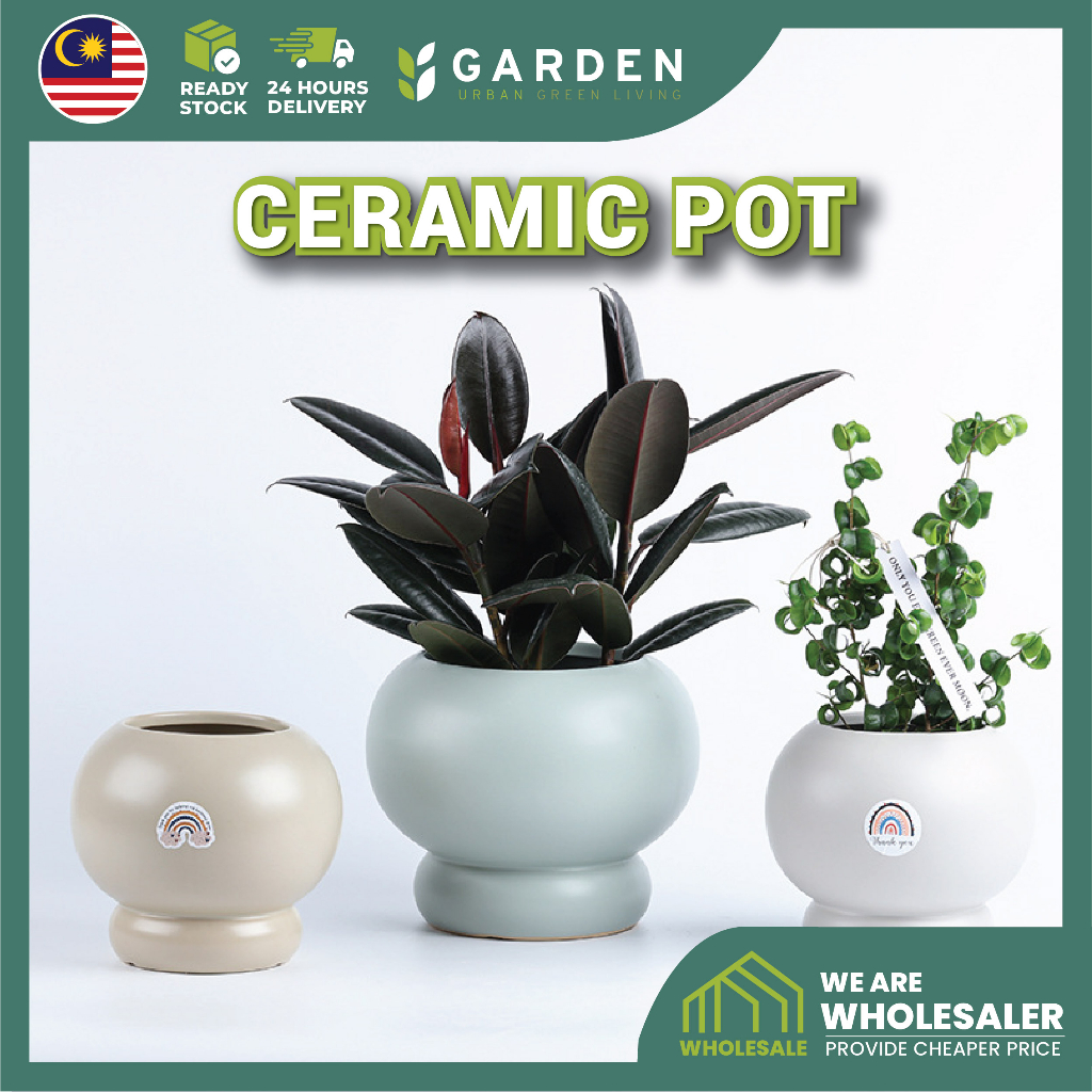 European Modern Minimalist Creative Ceramic Flower Pot Design Desktop ...