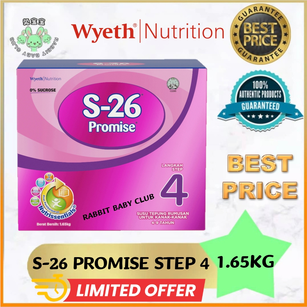 S26 Promise Step 4 (1.65kg) Exp: 02/2025 (Newest Stock) (Wyeth ...
