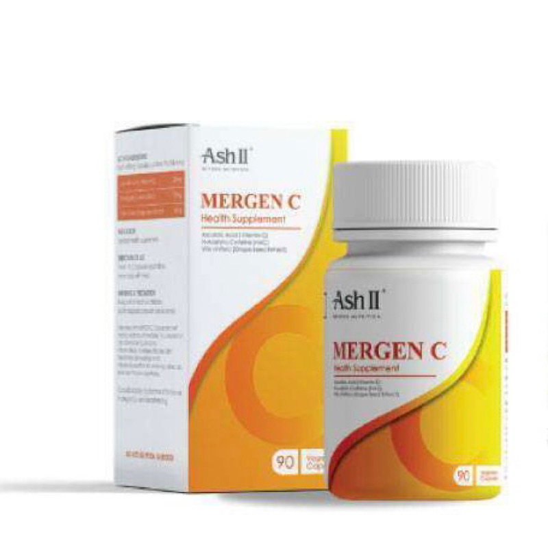 Ash II Mergen C Capsules with Vitamin C, N-Acetylcysteine & Grape Seed ...