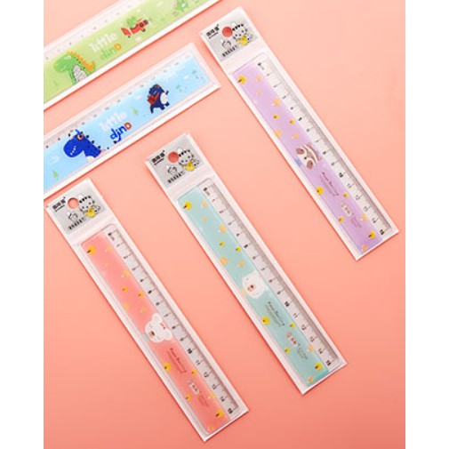 [READY STOCK] 15cm Cute Animal Cartoon Korean Rulers Staionery School ...