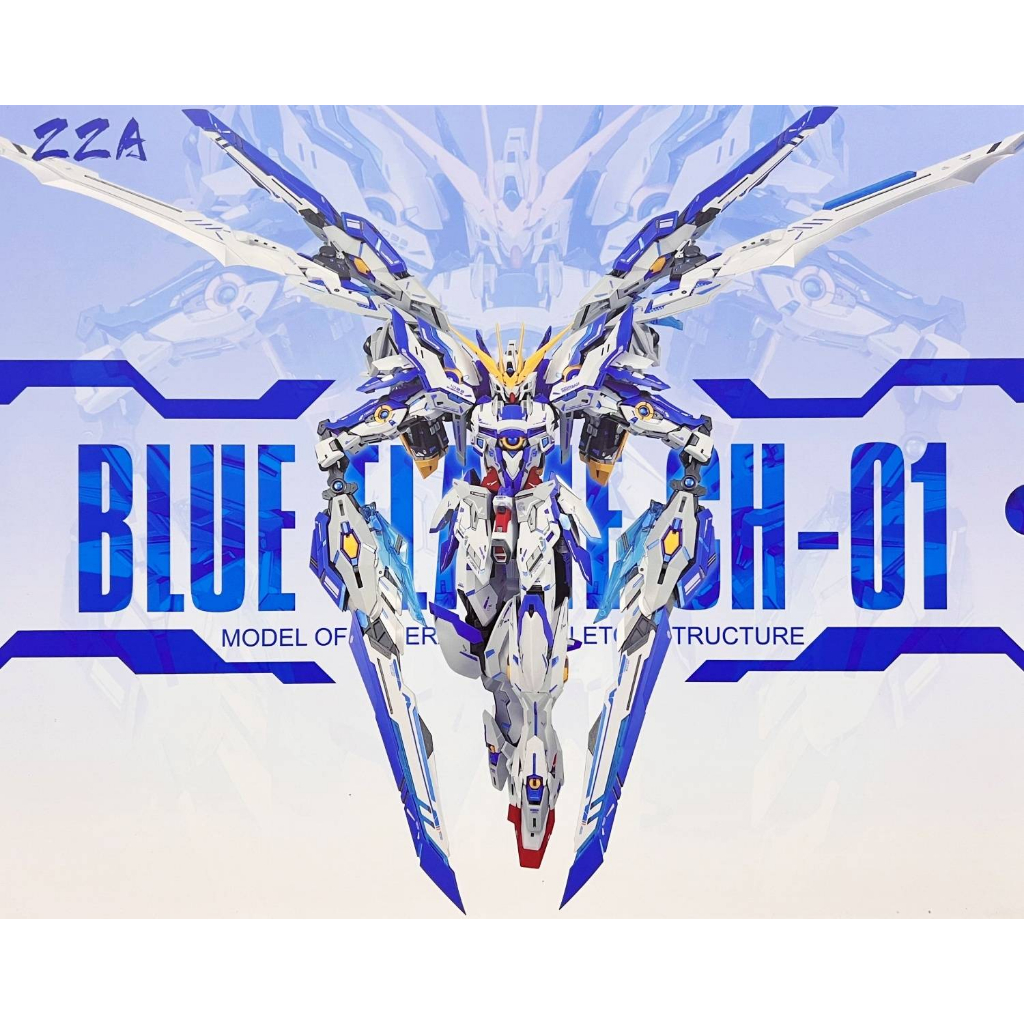 (Ready Stock) ZZA Model Blue Flame Model Kits / ZA 人形机甲-蓝焰 拼装模型 ...