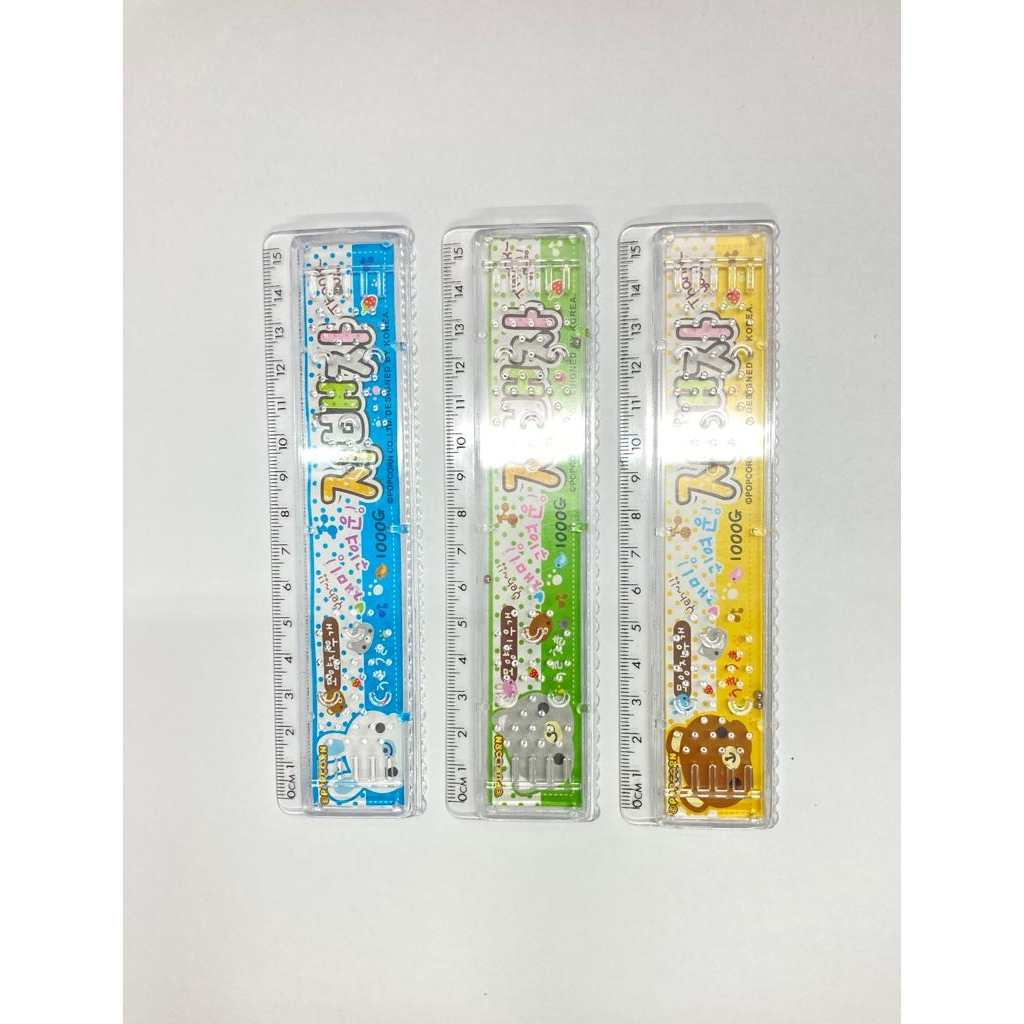 Fancy Ruler with Maze Ball Game 15cm / Pembaris Fancy dengan Permainan ...
