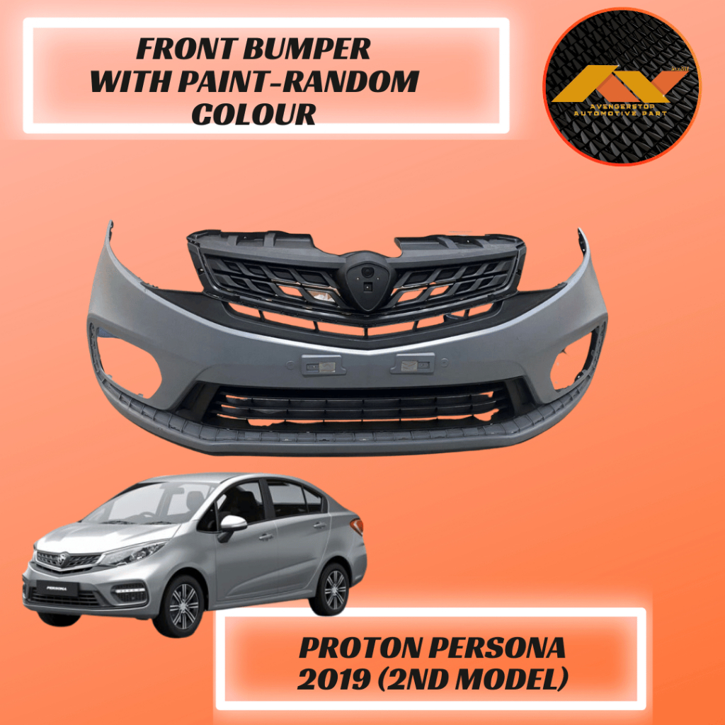 Proton Persona VVT 2019 Facelift (2nd Model) Front Bumper PP Plastic ...