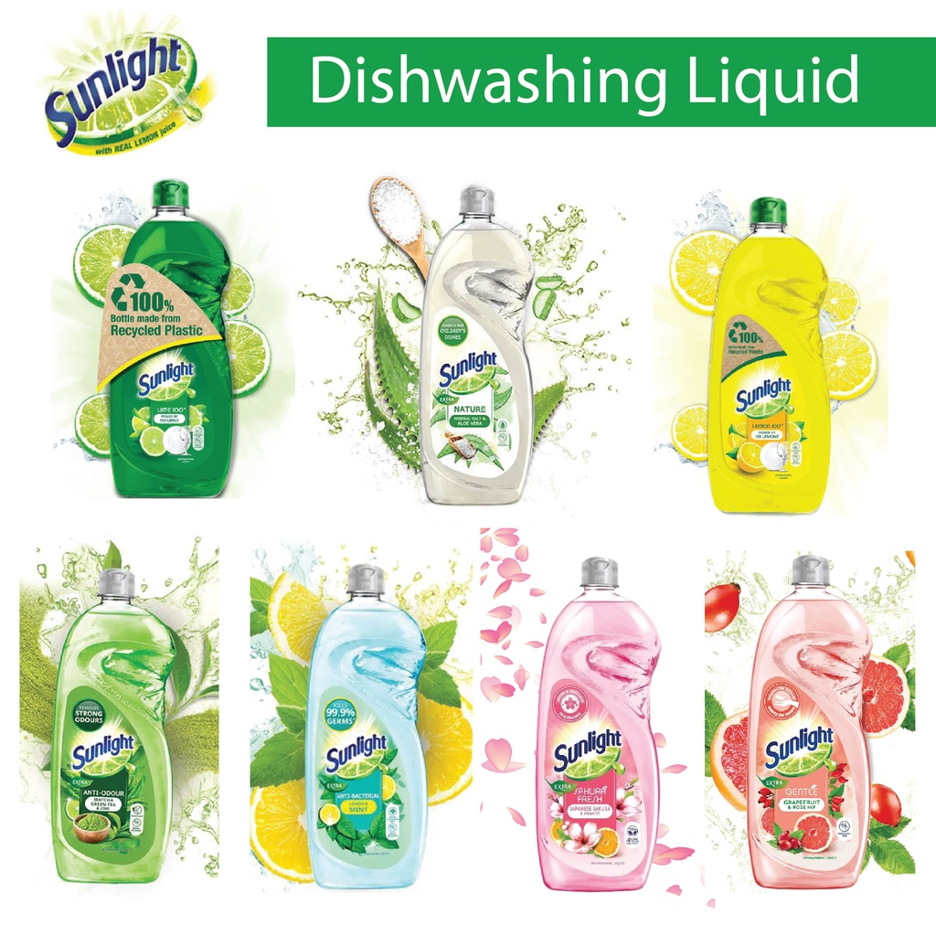 Sunlight Dishwashing Liquid 800ml | Shopee Malaysia