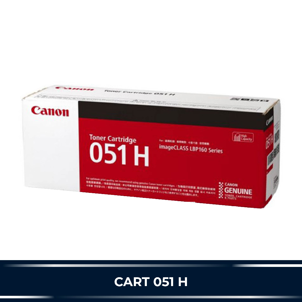 Canon Cartridge 051 / 051H Original Laser Toner - (Black) For ...