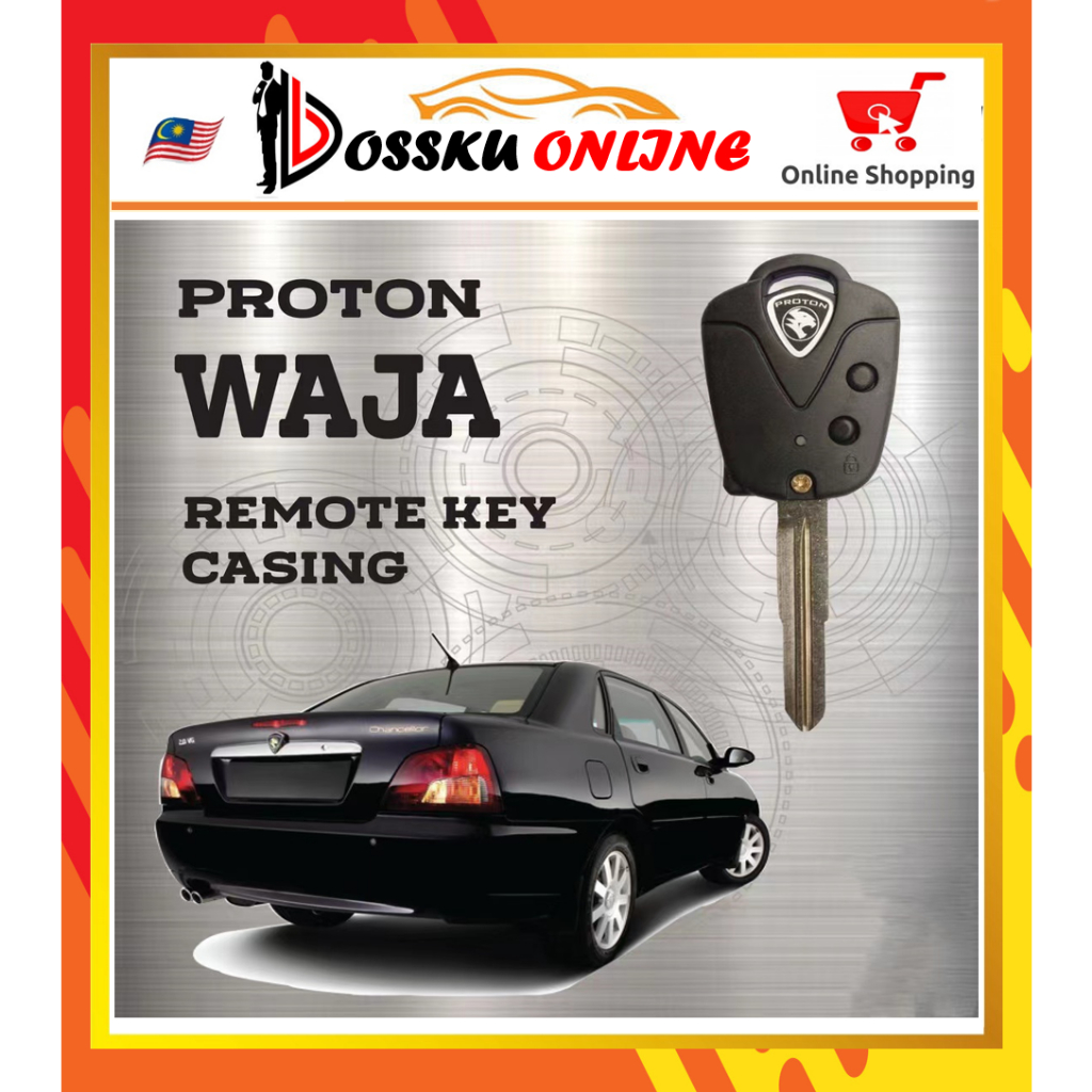 Proton Waja Saga Blm Flx FL Satria Neo Key Cover Remote Casing (Right ...