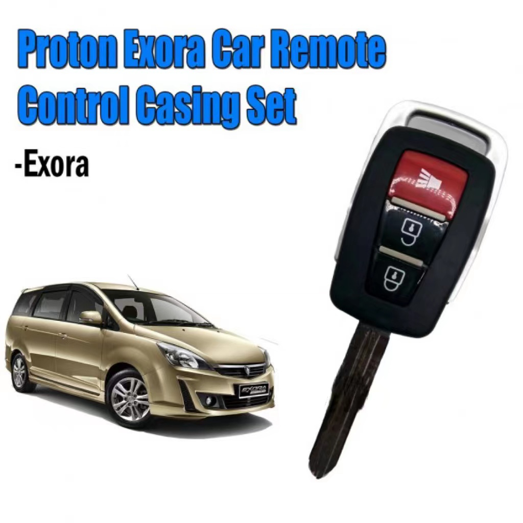 Proton Exora Key Remote Casing with 3 Buttons | Shopee Malaysia