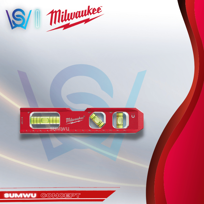 MILWAUKEE BILLET TORPEDO LEVEL DUAL PIVOT MAGNETIC WATER LEVEL (48-22 ...