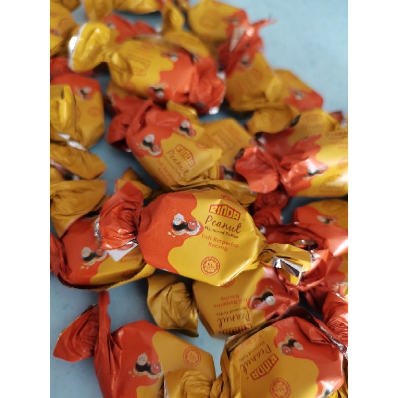 Rinda Peanut Toffee/Peanut Flavoured Toffee (10PCS) | Shopee Malaysia