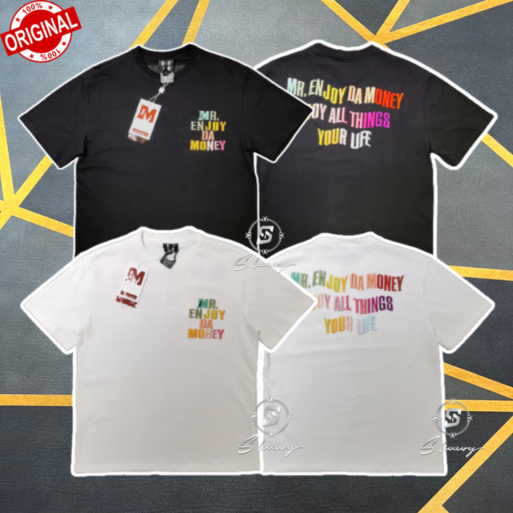 MEDM RAINBOW EMBROIDERED TEE (OVERSIZE) | Shopee Malaysia