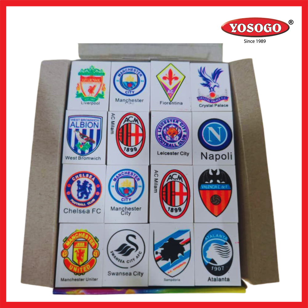 [super stationery] Fancy Eraser 48 pcs 1 box Pokemon Go Eraser Flag ...