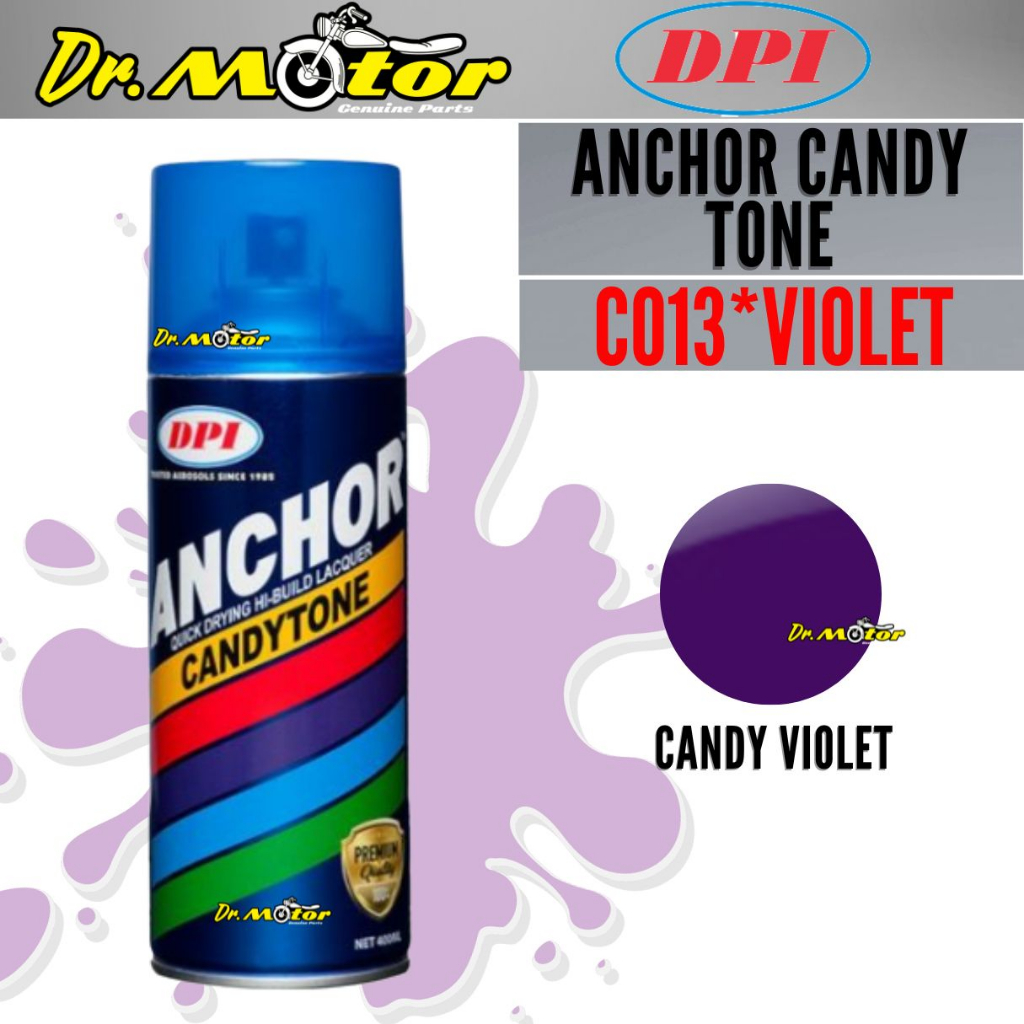 ANCHOR C013* C013 C 013 CANDY VIOLET CANDY TONE CAN SPRAY PAINT CAT ...