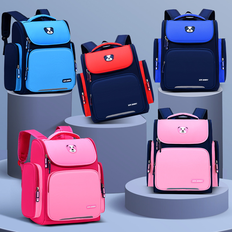 Schoolbag for Kids with Reflective Strips Waterproof School Bag Primary ...