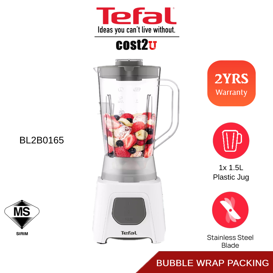 Tefal Uno Blender 1 5l With Ice Crush Bl2b0165 Bl2b1165 Pengisar