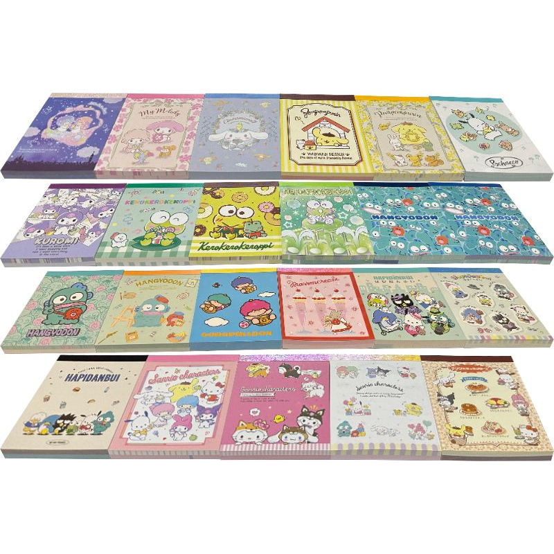 【Direct from Japan】Sanrio Mini Block Notepad Memo Pad Paper 2design ...