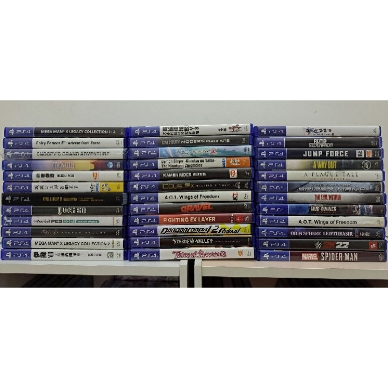 Playstation 4 Used Games/Pre Owned/Second Hand PS4 | Shopee Malaysia