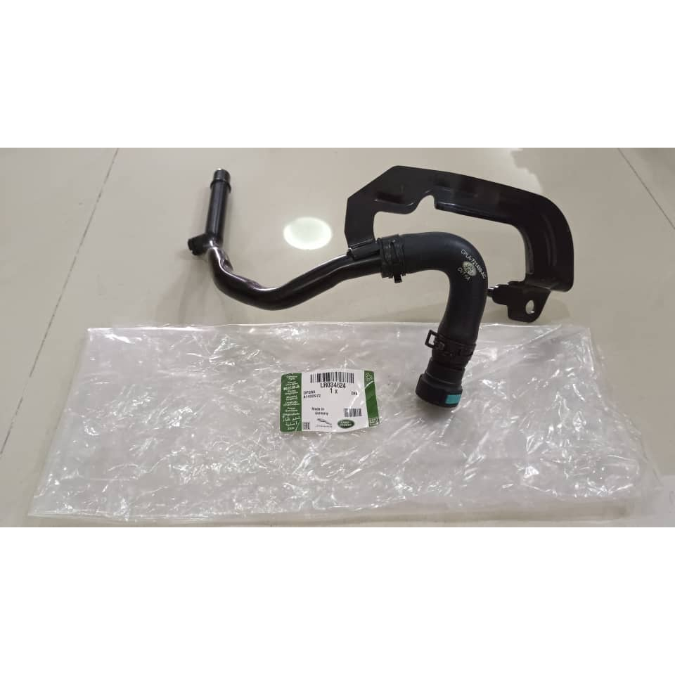 LR034624 COOLANT HOSE FROM ENGINE BLOCK TO HEATER INLET HOSE RANGE ...