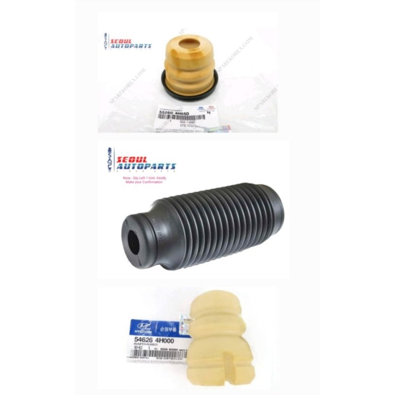 ABSORBER STOPPER BUSH & DUST COVER FR & RR = Starex (2006-2021 ...